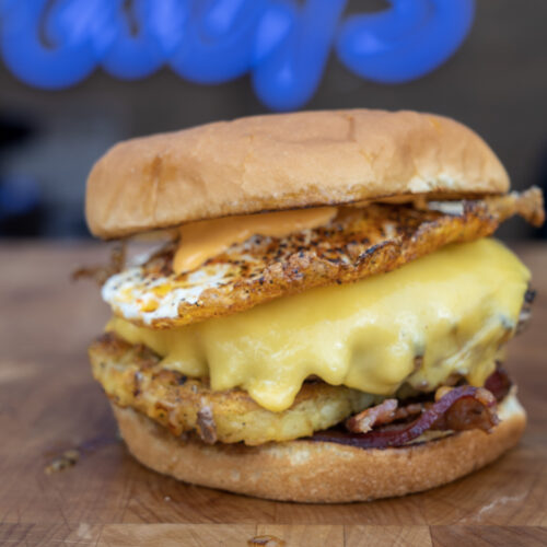 Breakfast Burger - The Grill Dads